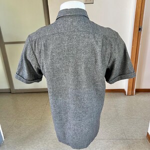 1950s Vintage Two Tone Panel Loop Collar Wool Rockabilly Shirt M - Etsy