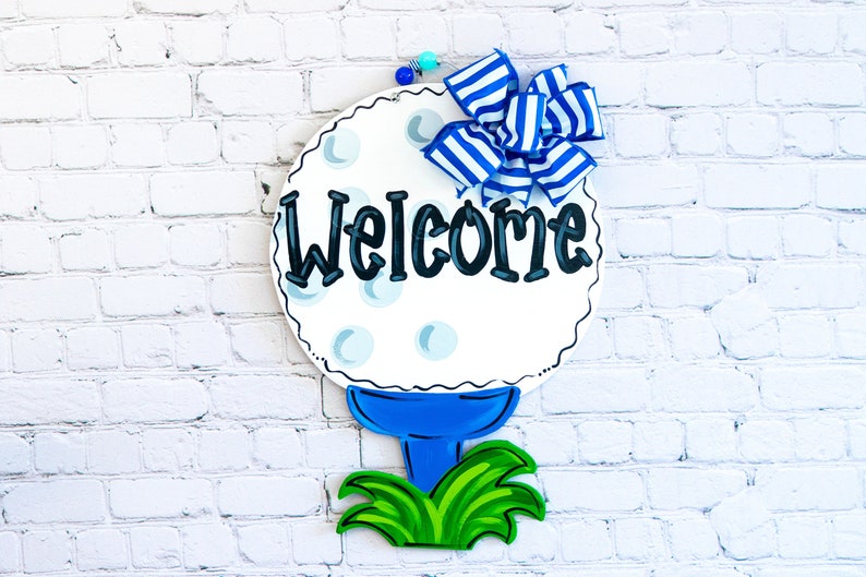 Golf Door Hanger Spring Door Hanger Summer Door Hanger Golf - Etsy