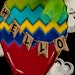 Hot Air Balloon Door Hanger Summer Door Hanger Summertime - Etsy