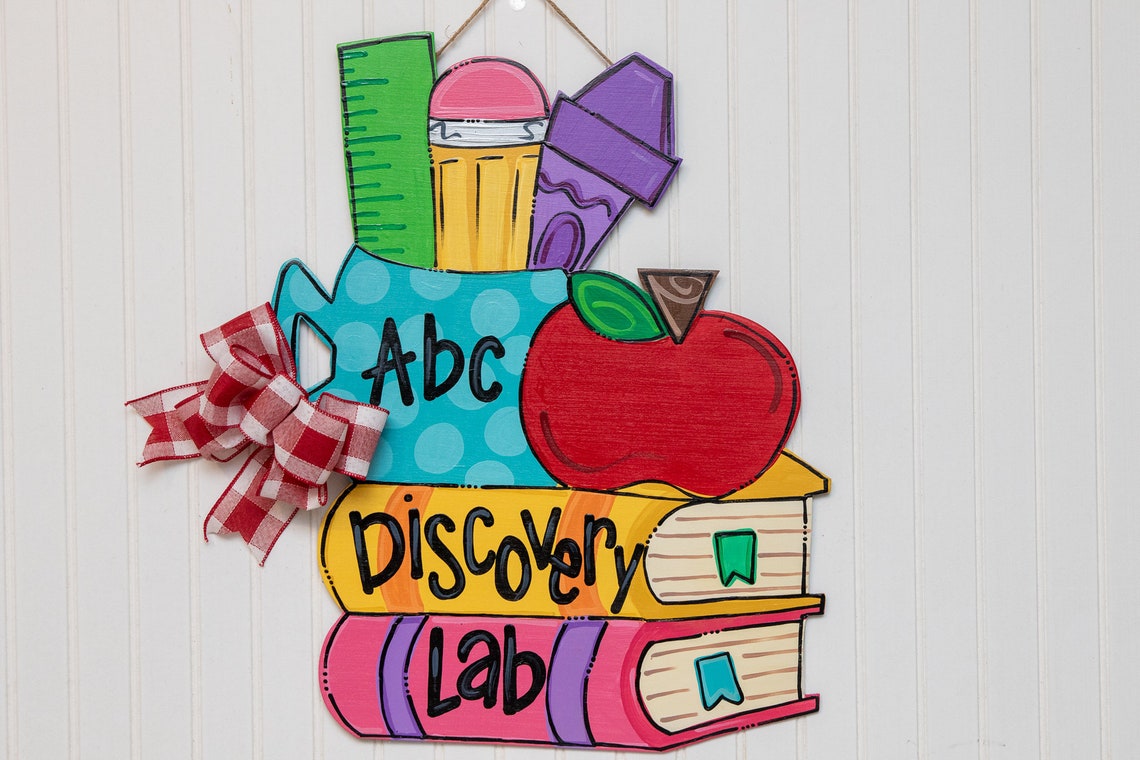 Teacher Door Hanger Teacher Gift Back to School Door Hanger | Etsy