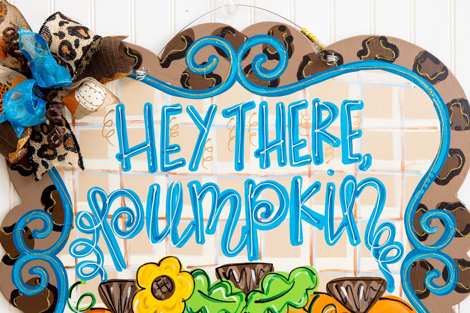 Thanksgiving Door Hanger Fall Door Hanger Cross Door Hanger | Etsy