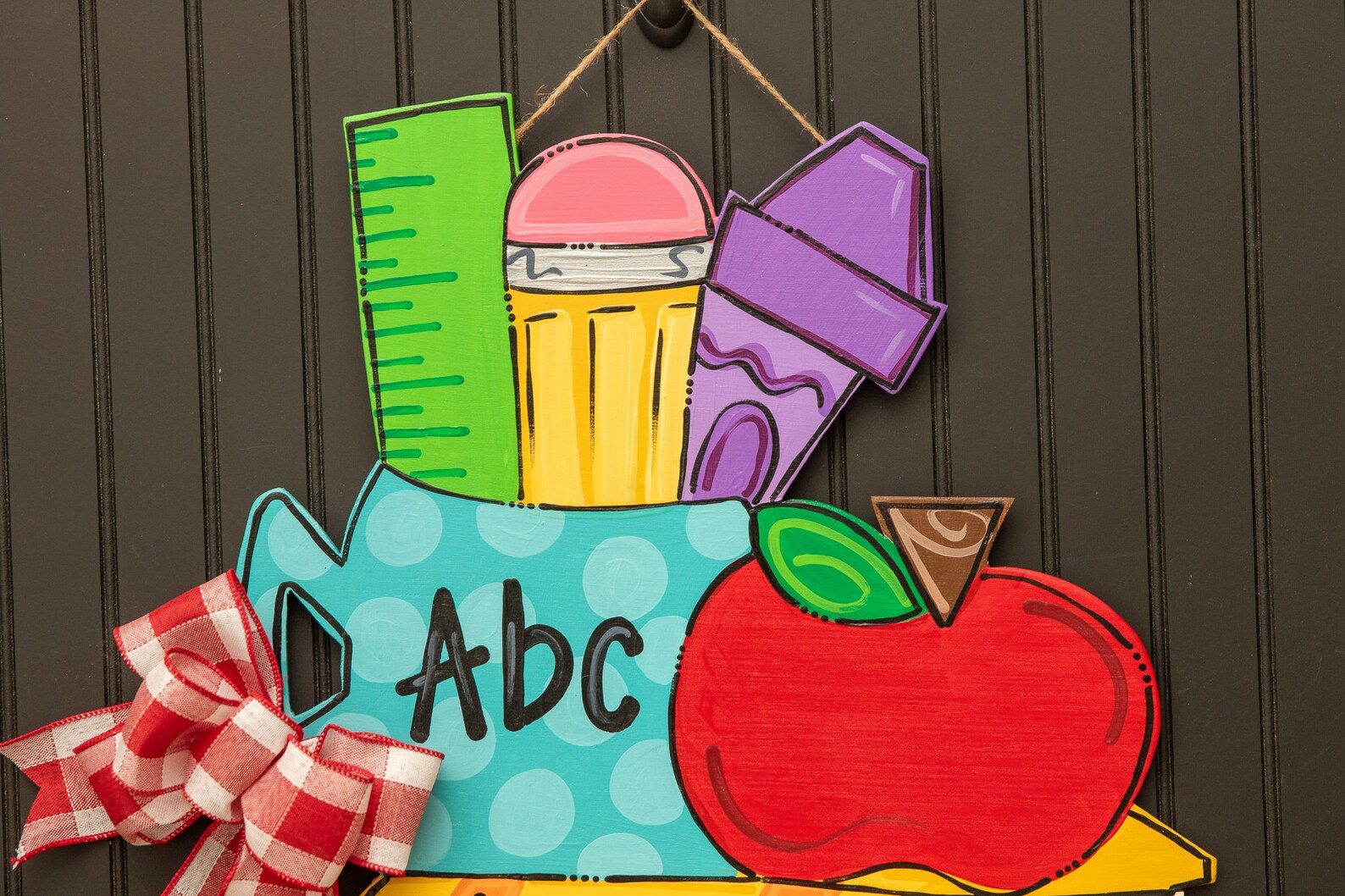 Teacher Door Hanger Teacher Gift Back to School Door Hanger | Etsy