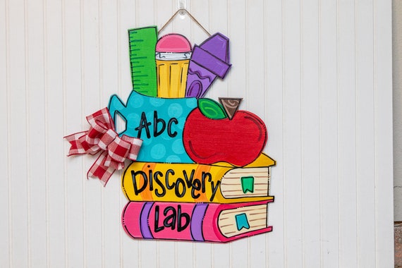 Teacher Door Hanger Teacher Gift Back to School Door Hanger | Etsy