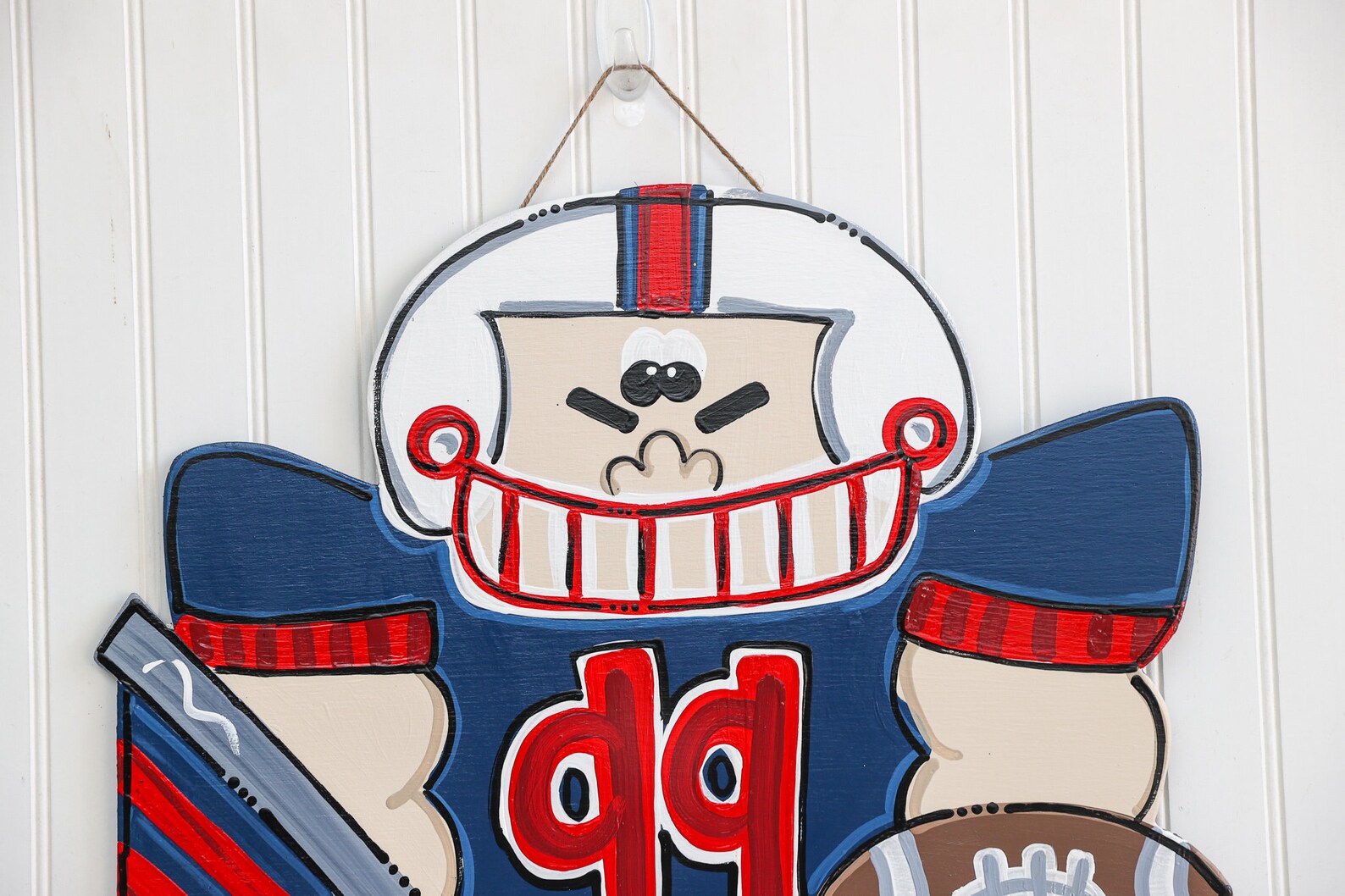 Football Door Hanger Football Lover Door Hanger Football Fan - Etsy