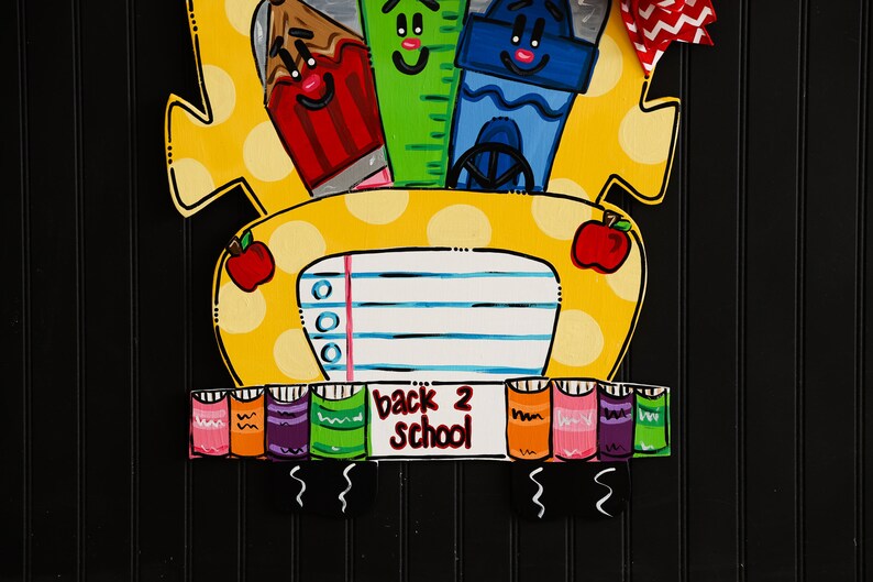 Back to School Door Hanger Teacher Gift Ideas Teacher - Etsy