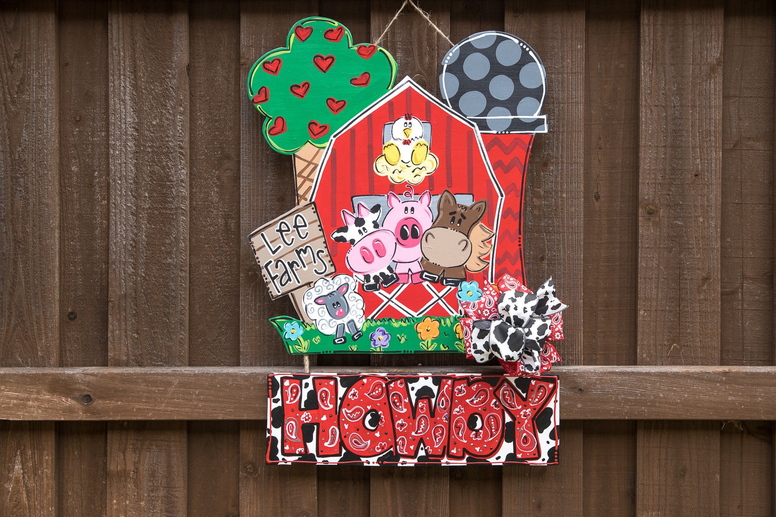 Barn Door Hanger Farm Animal Door Hanger Farm Animal Decor - Etsy