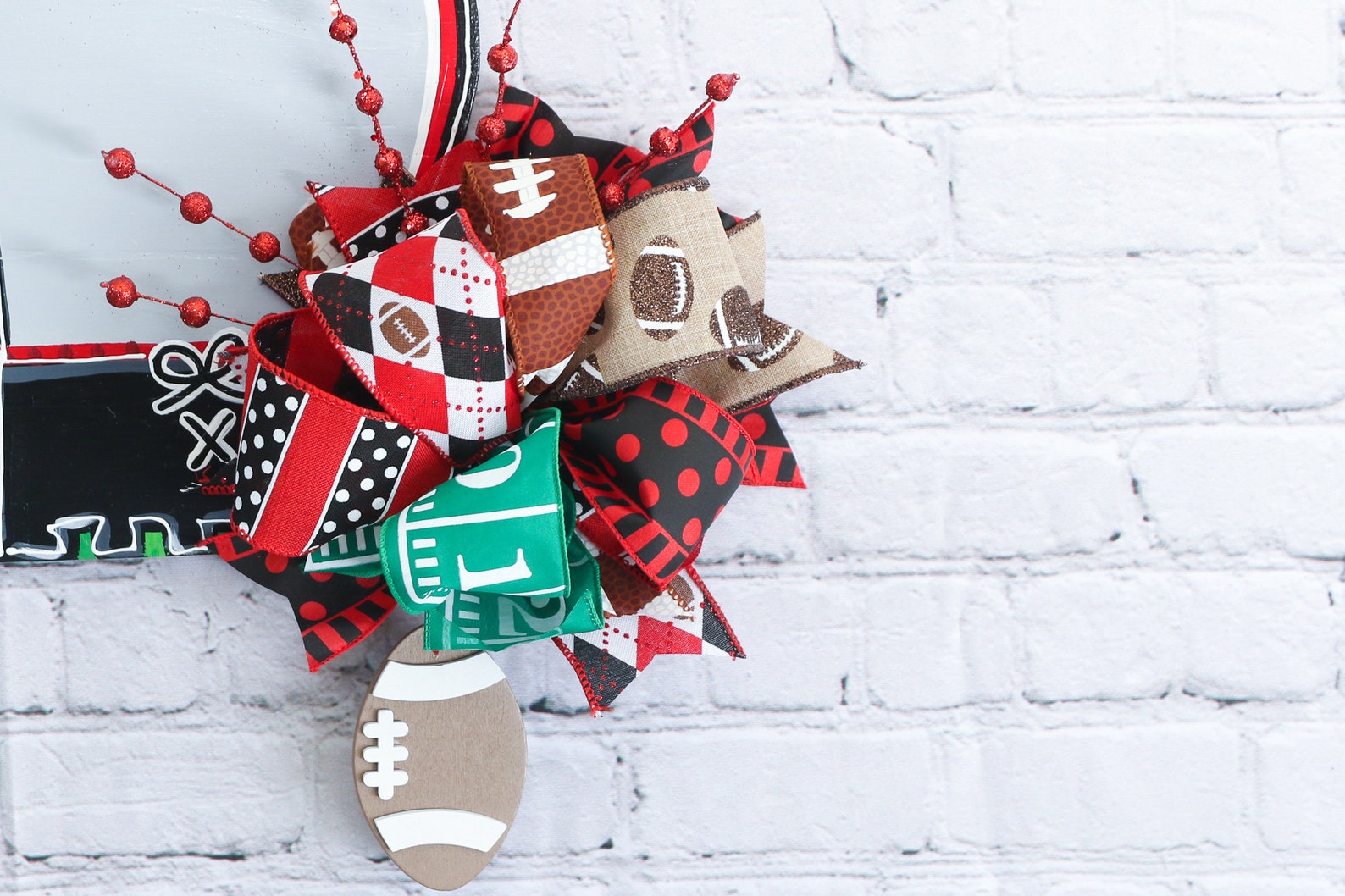 Football Door Hanger Football Lover Door Hanger Football Fan - Etsy