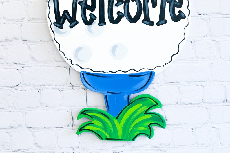 Golf Door Hanger Spring Door Hanger Summer Door Hanger Golf - Etsy