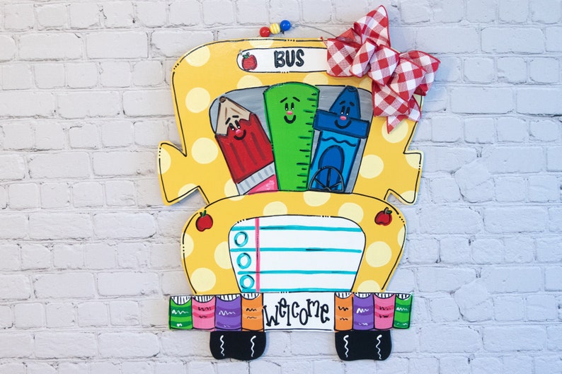 Back to School Door Hanger Teacher Gift Ideas Teacher - Etsy