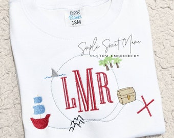 Treasure Map Shirt - Etsy