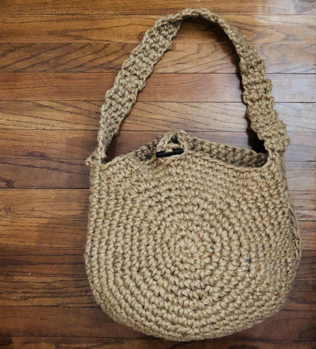 Jute Shoulder Bag Pattern - Etsy