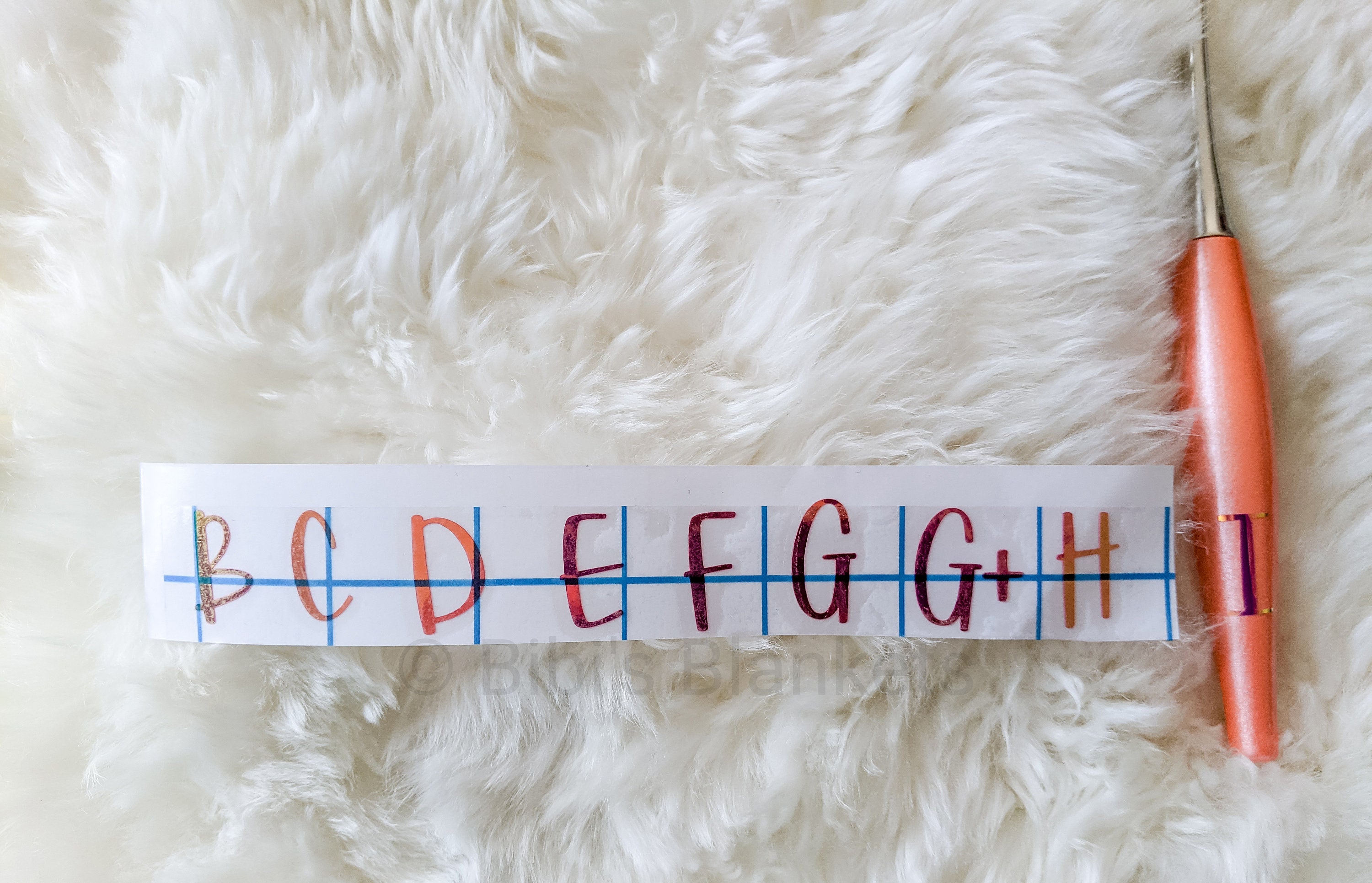 Crochet Hook Labels Furls Odyssey Stickers Letters & - Etsy