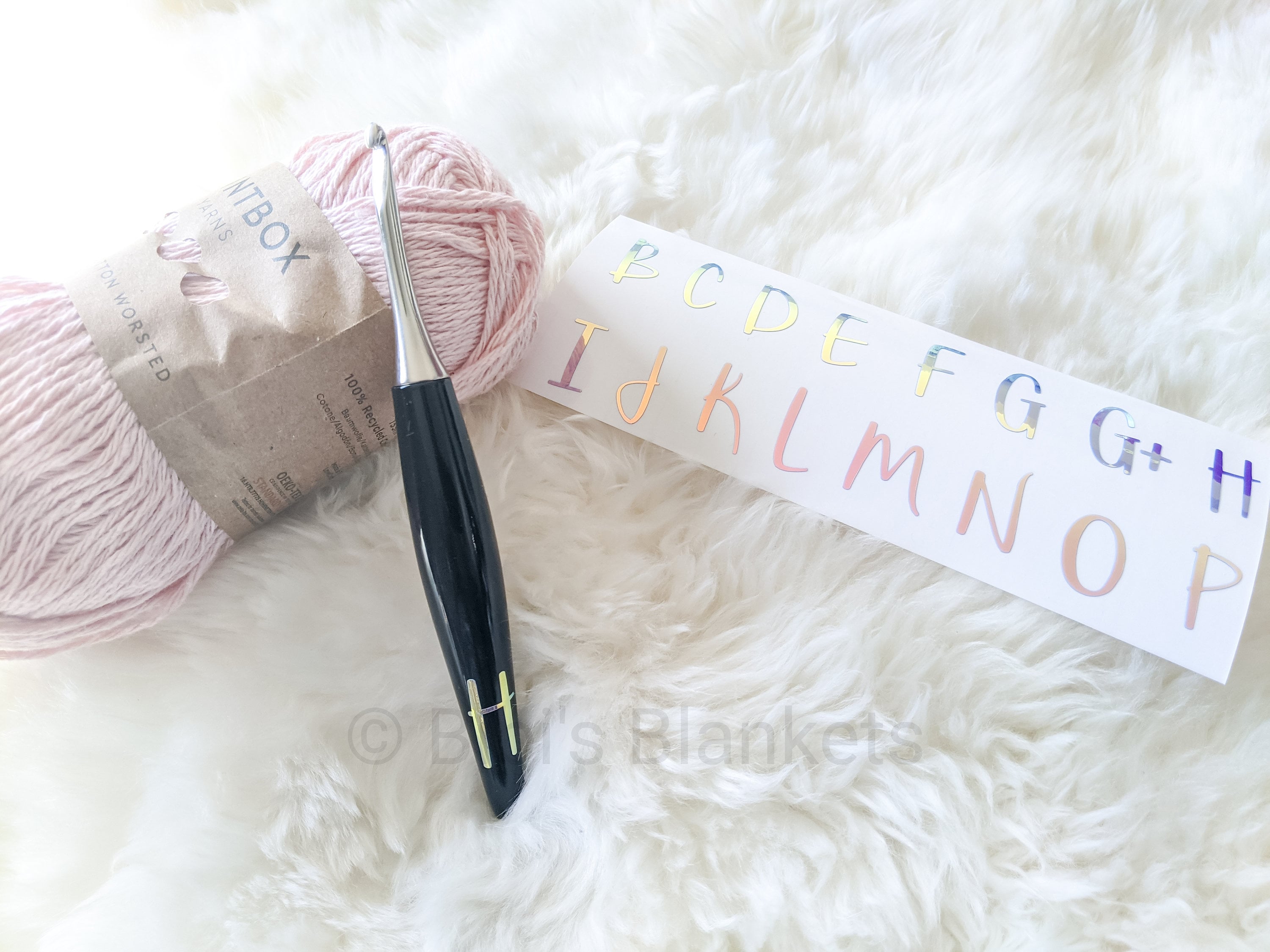 Crochet Hook Labels Furls Odyssey Stickers Letters & | Etsy