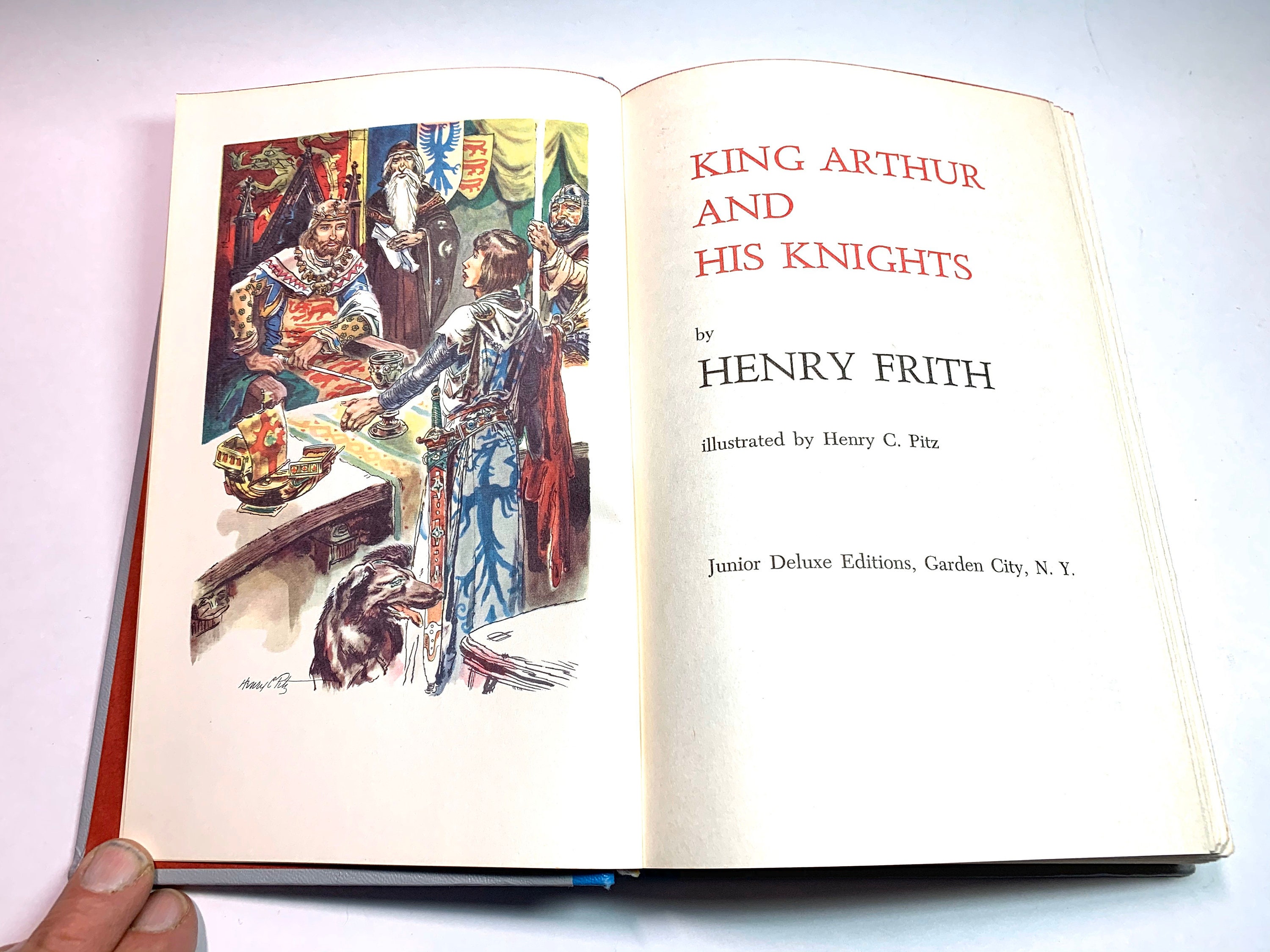 King Arthur and His Knights by Henry Frith~1955~first edition BCE~Dust ...