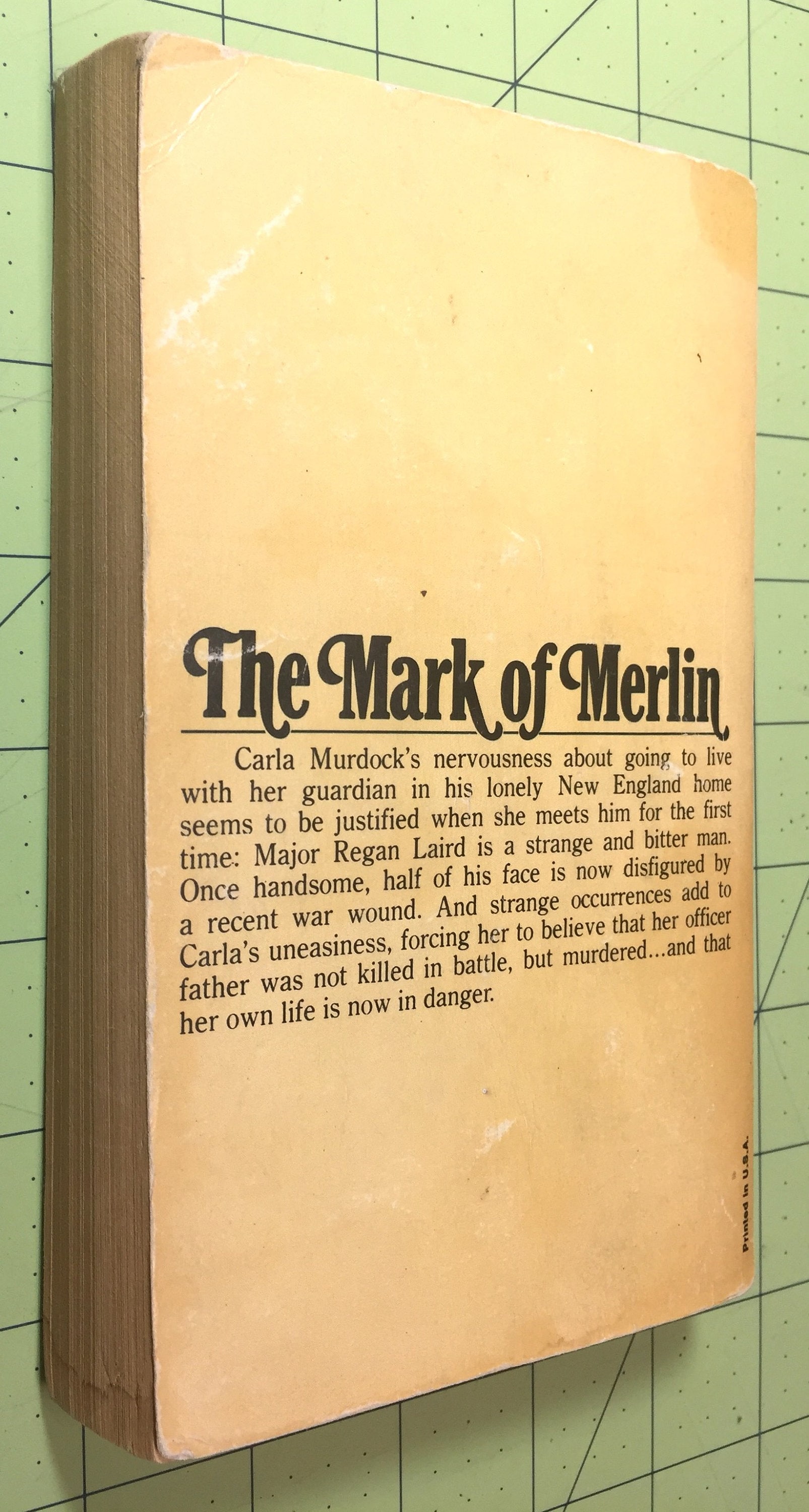 The Mark of Merlin by Anne McCaffrey - first Ace printing January, 1978 ...