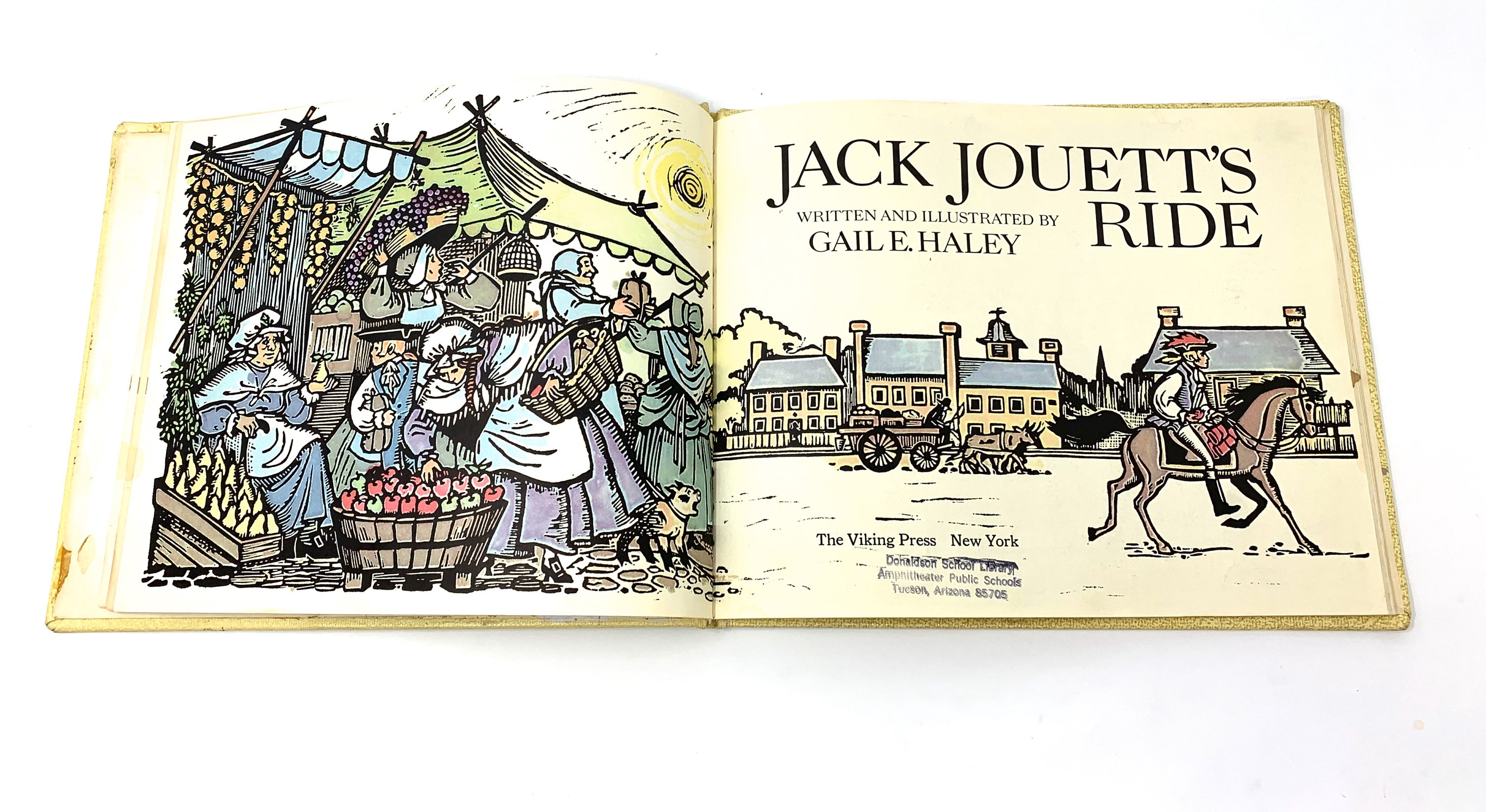 Jack Jouett’s Ride~Gail Haley~1973~First Edition~Rare Book~Free Shipping