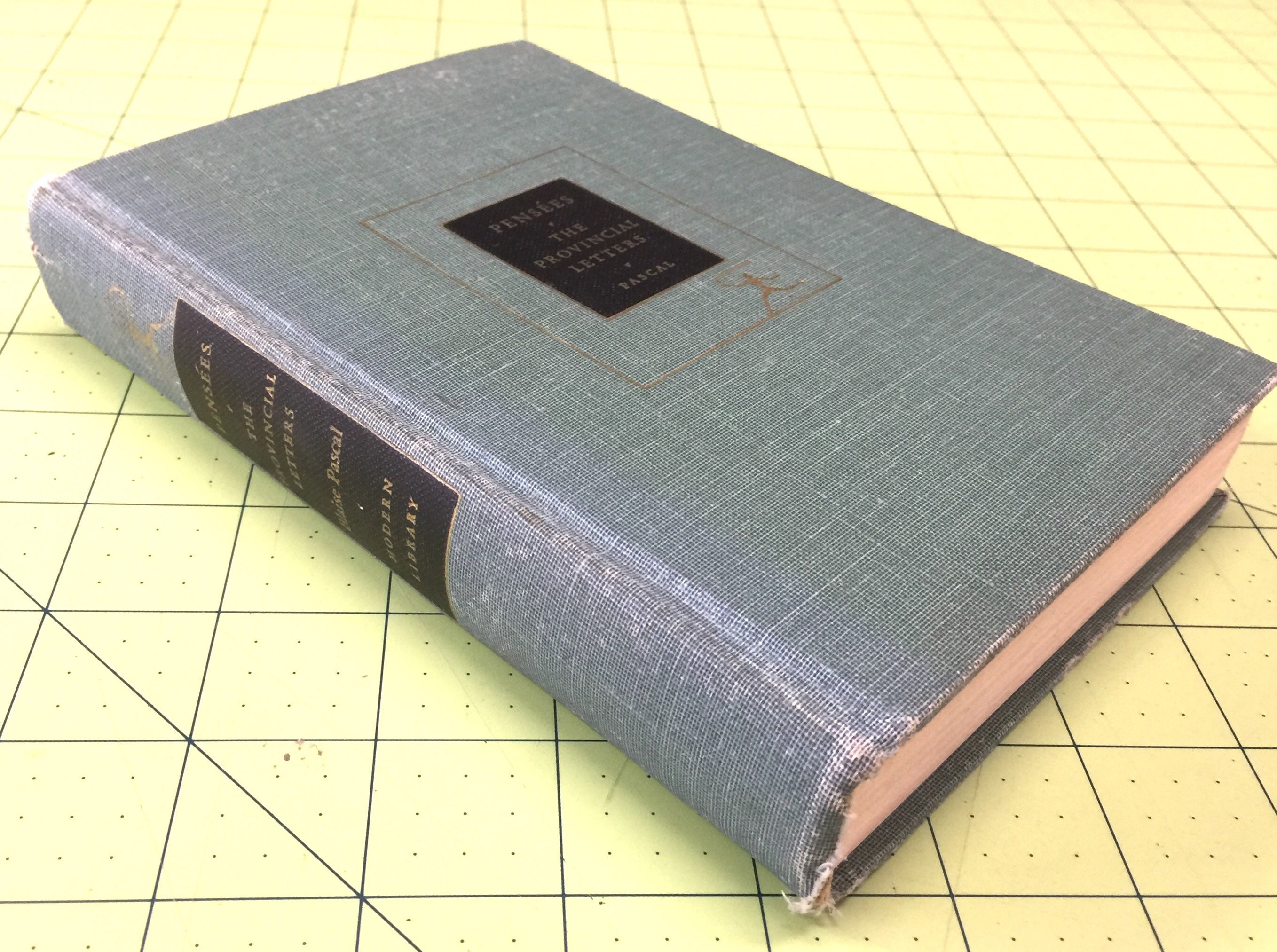 Pensees and The Provincial Letters by Blaise Pascal (1941) from the ...