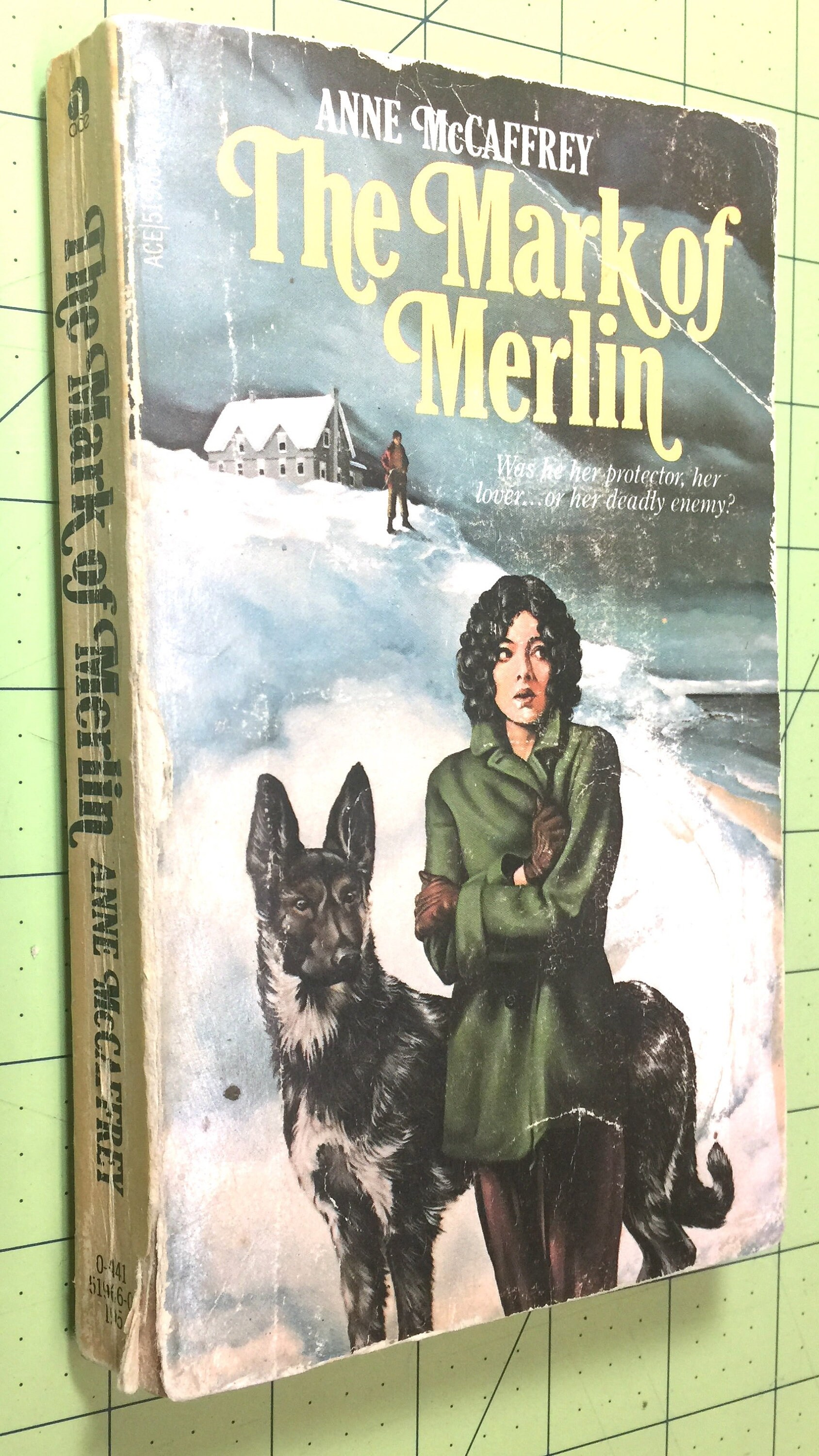 The Mark of Merlin by Anne McCaffrey - first Ace printing January, 1978 ...