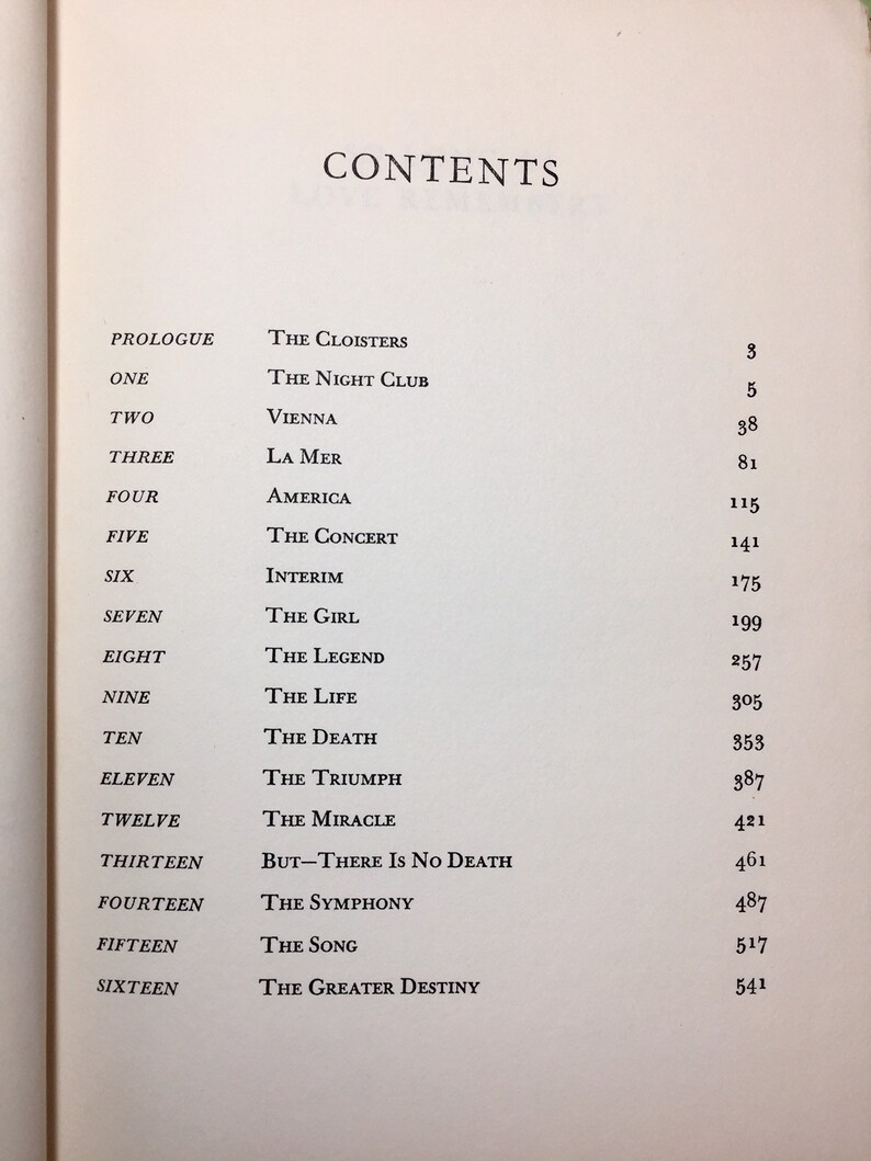 So Long as Love Remembers by Russell Janney / 1953/first - Etsy