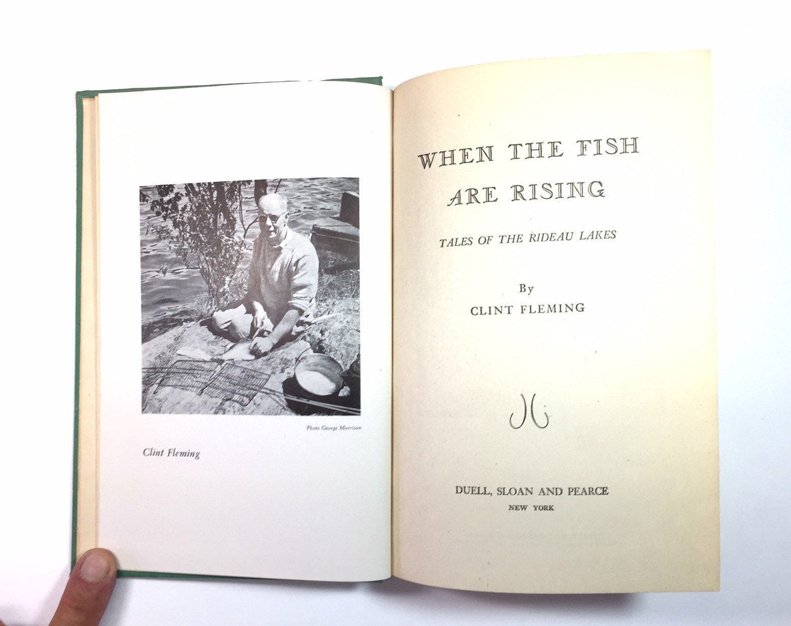 When the Fish Are Rising/1947/First Edition/by Clint Fleming