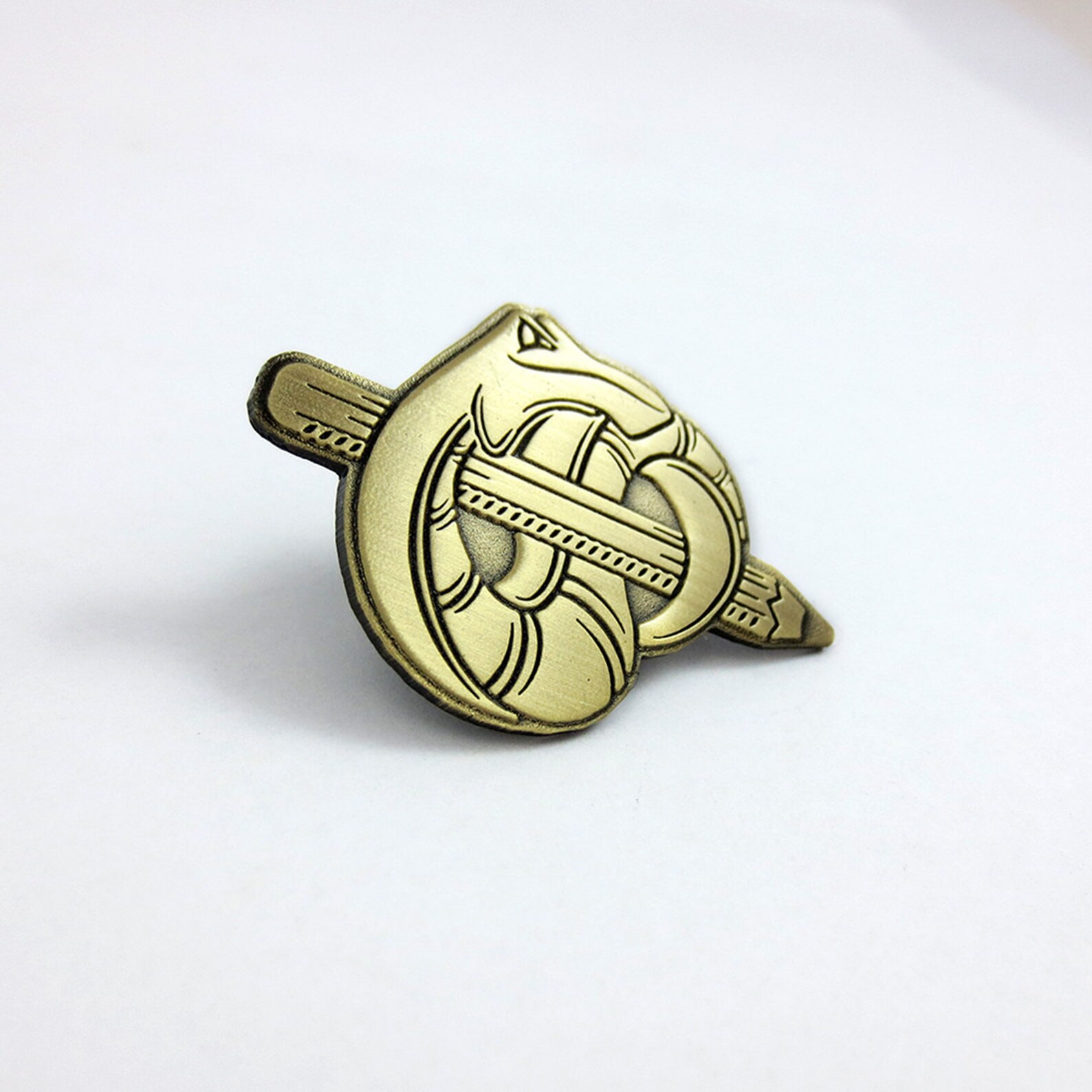 Sketch Snake Enamel Pin / Sticker Combo - Etsy