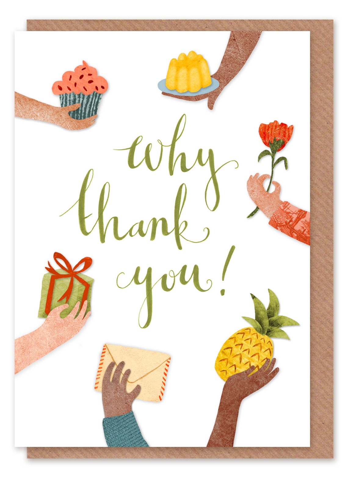 Why Thank You Greetings Card Gifts and Presents Thank You - Etsy