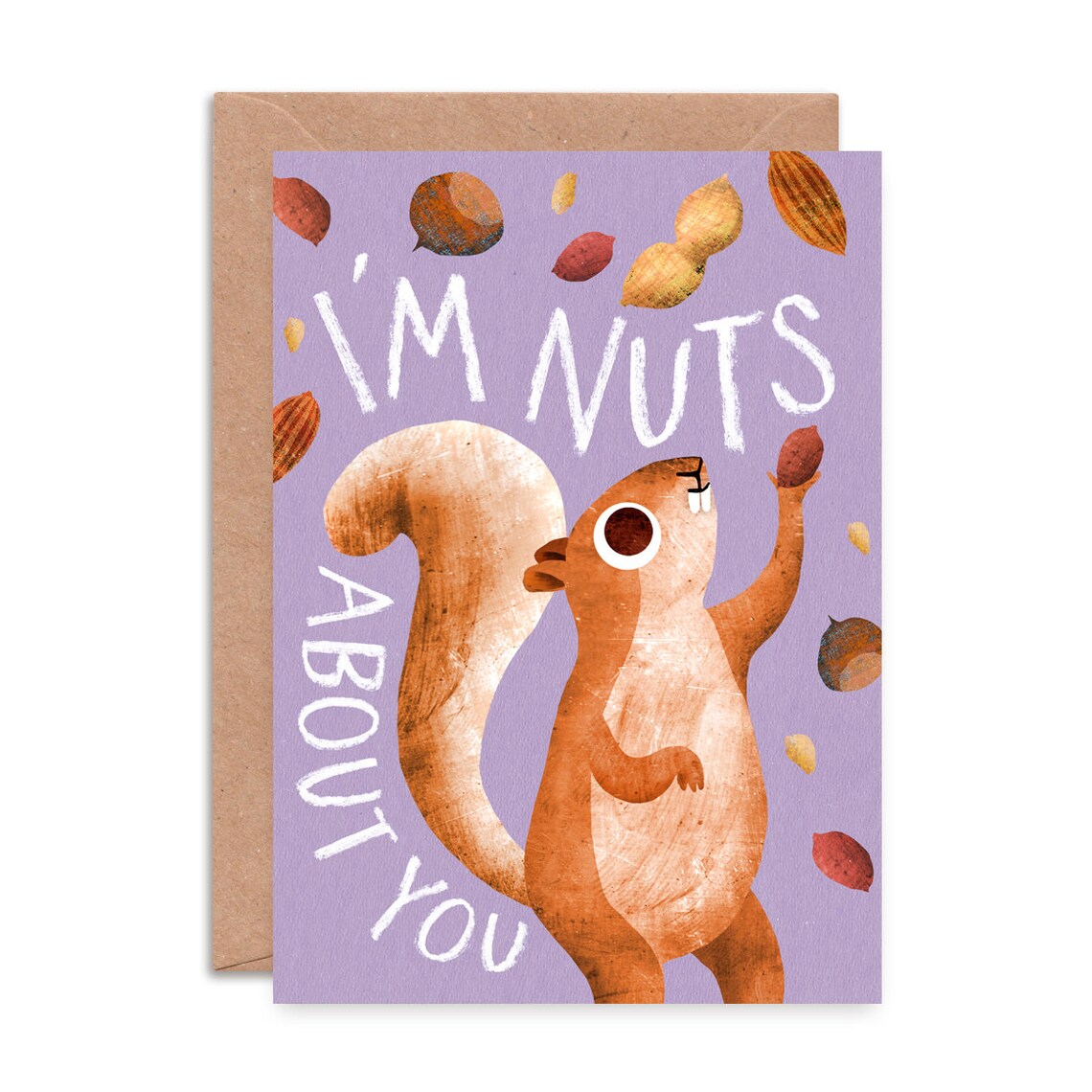 I'm Nuts About You Greeting Card / Valentine's Day | Etsy