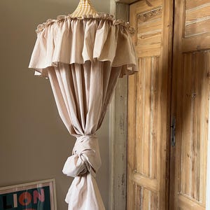 Mustard Checkered Canopy / Bed Canopy / Children's Canopy / Gingham ...