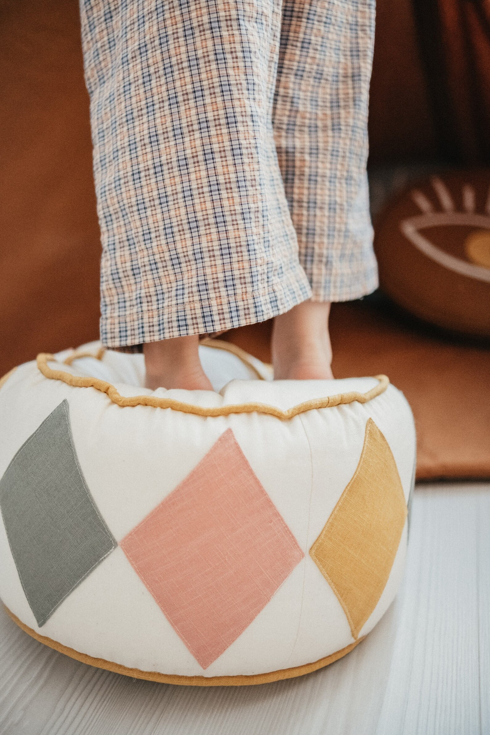 Tipi Set With Mat / Carmel Kids Play Tent / Children Teepee | Etsy