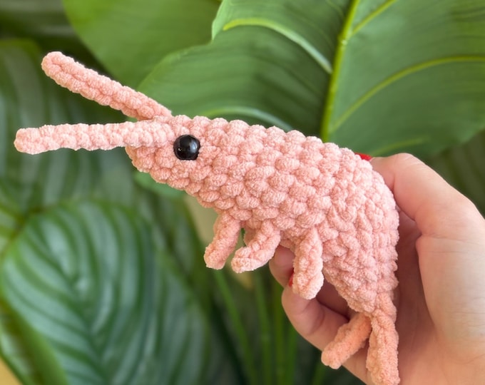 Prawn Plushies | Medium Shrimp Amigurumi - Etsy
