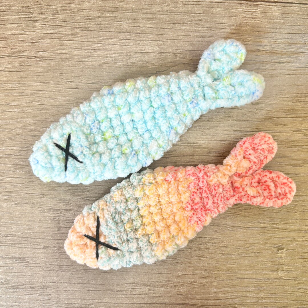 Floppy Fishie Plushie Fish Amigurumi - Etsy