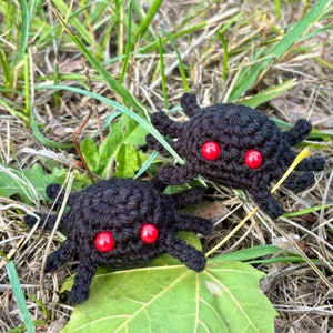Mini Spider Crochet Pattern | Amigurumi PDF | NO-SEW! - Etsy