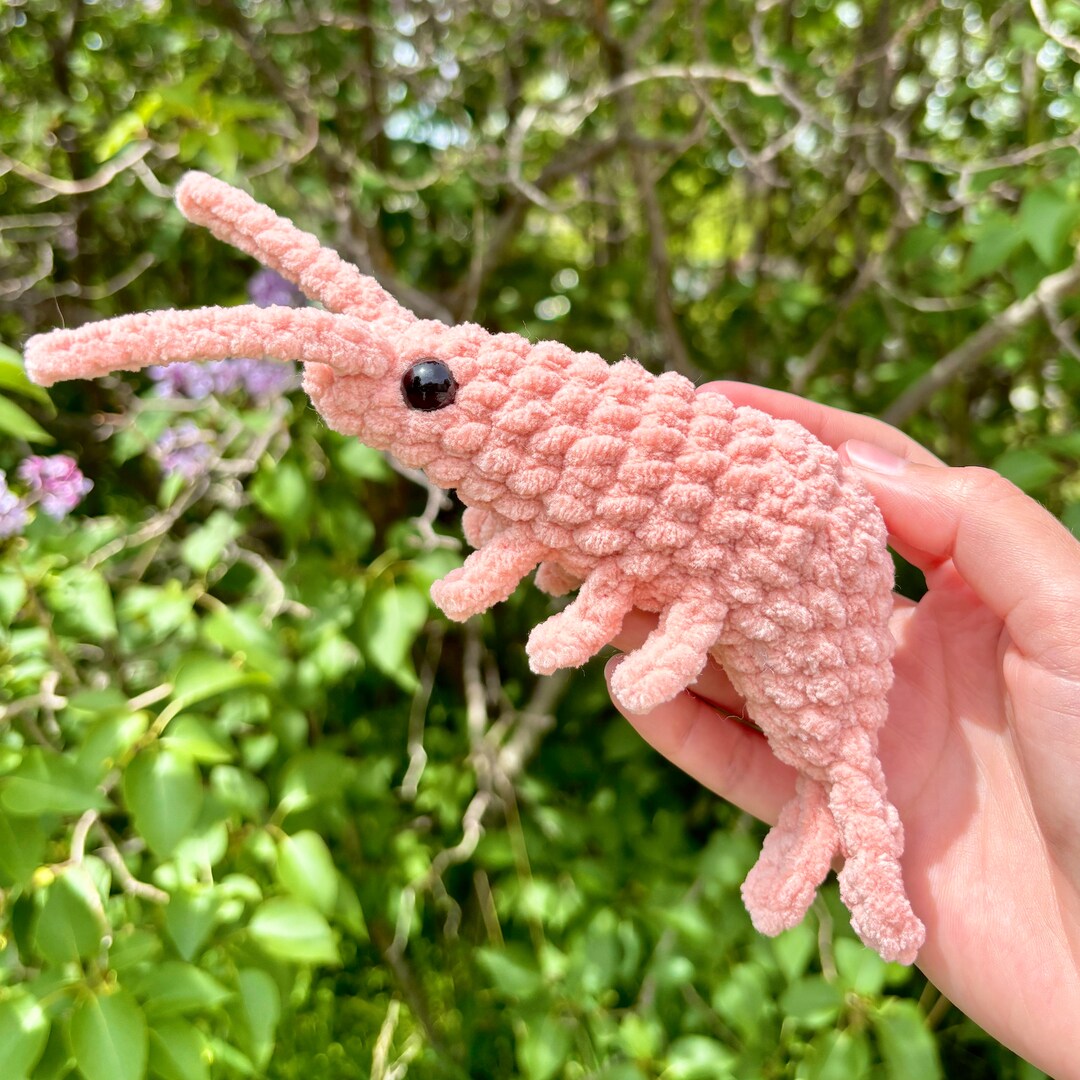Prawn Plushies Medium Shrimp Amigurumi - Etsy