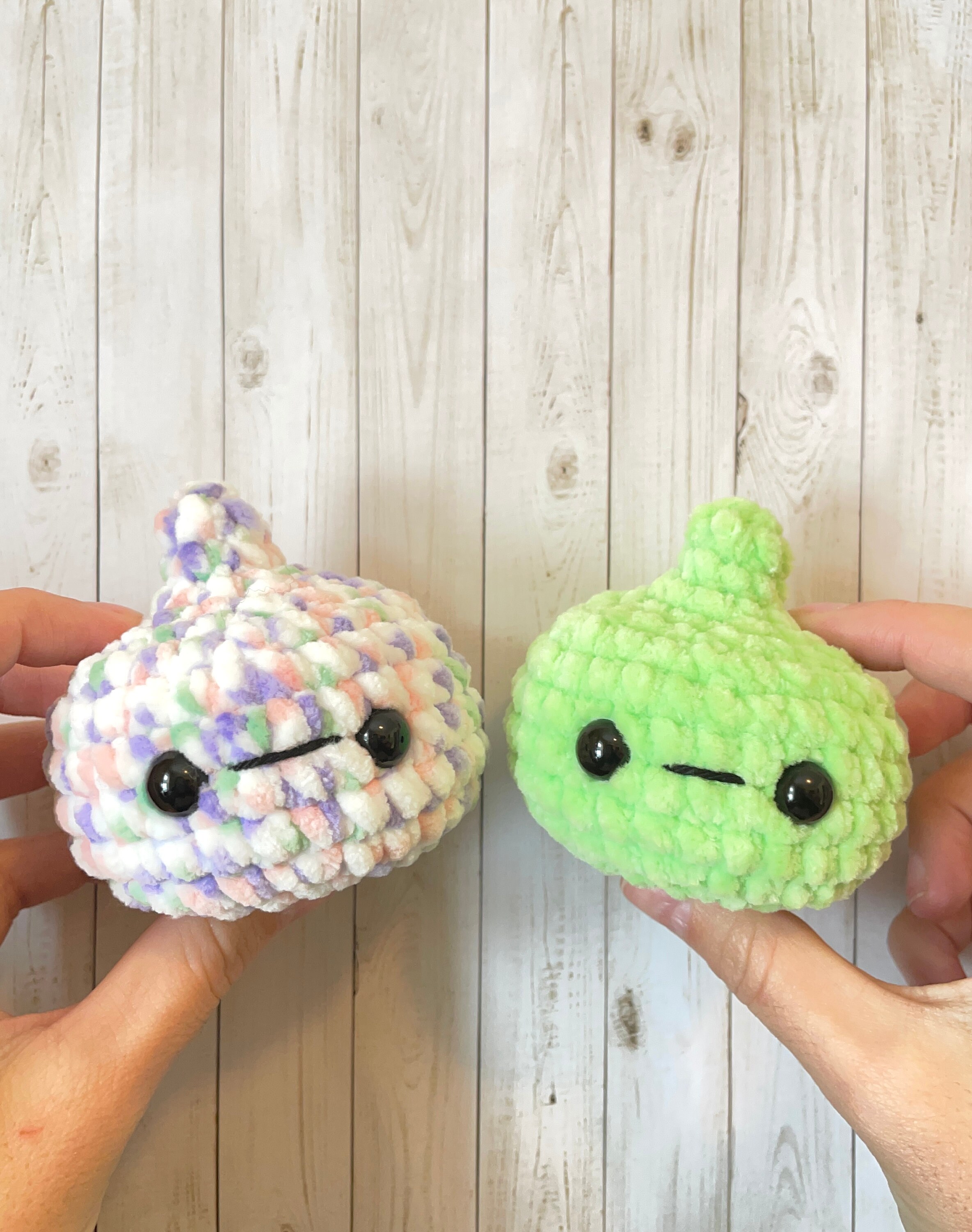 Squishy Stress Slime Crochet Anxiety Plush Fidget Toy - Etsy