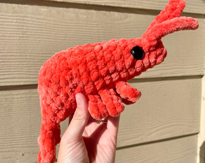Prawn Crochet Plushies | Jumbo Shrimp Amigurumi - Etsy