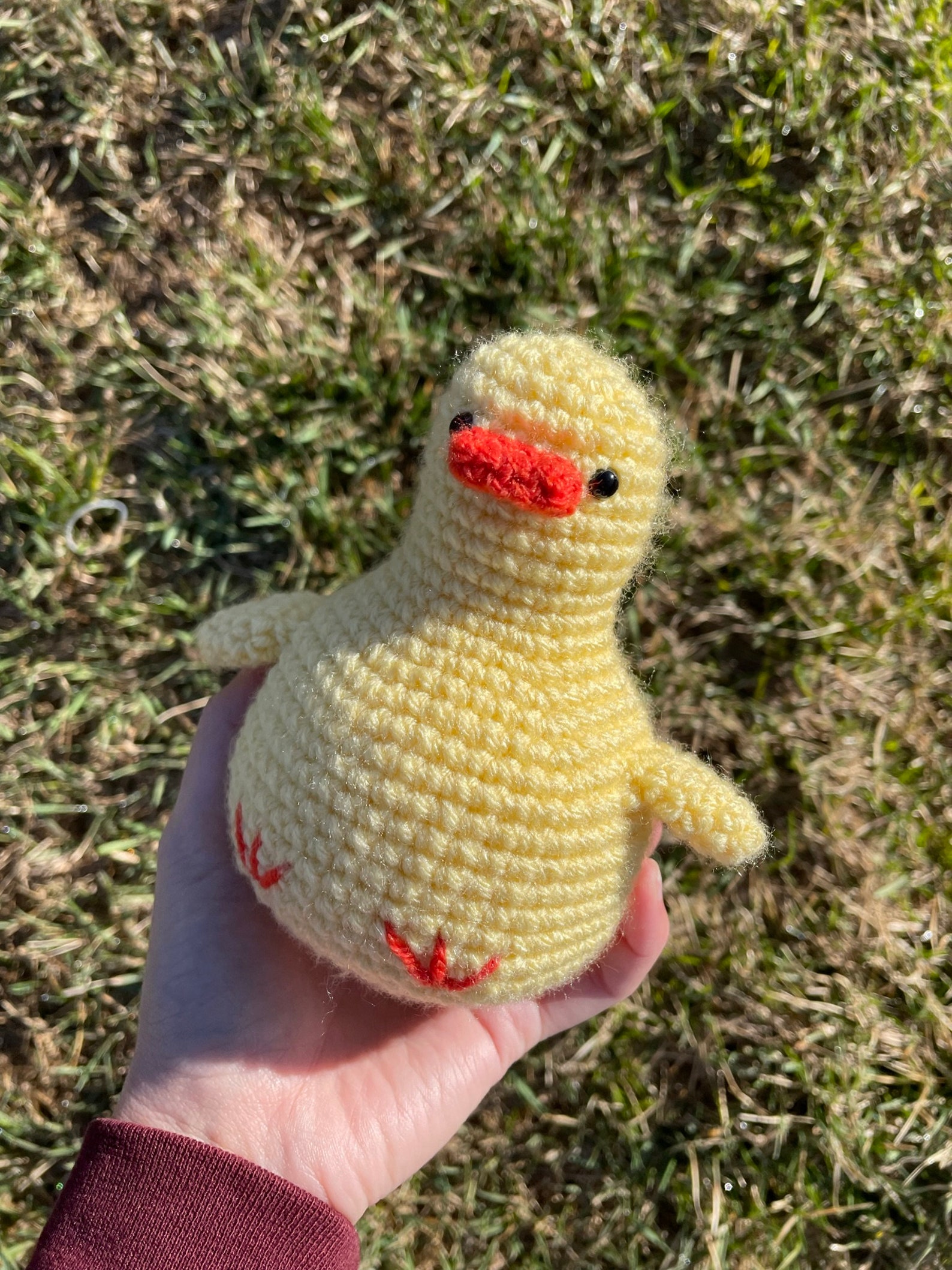 Pear Duck Plush Amigurumi Crochet Pattern (PATTERN ONLY) - Etsy