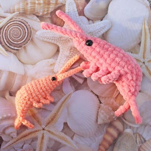 Shrimp Crochet Pattern | Amigurumi PDF | NO SEW! - Etsy