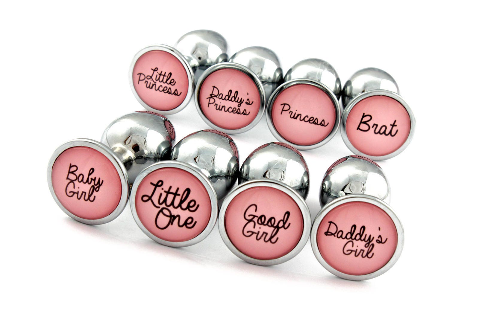 Butt Plugs For Ddlg Pretty Pink Custom Plugs With Daddys Etsy
