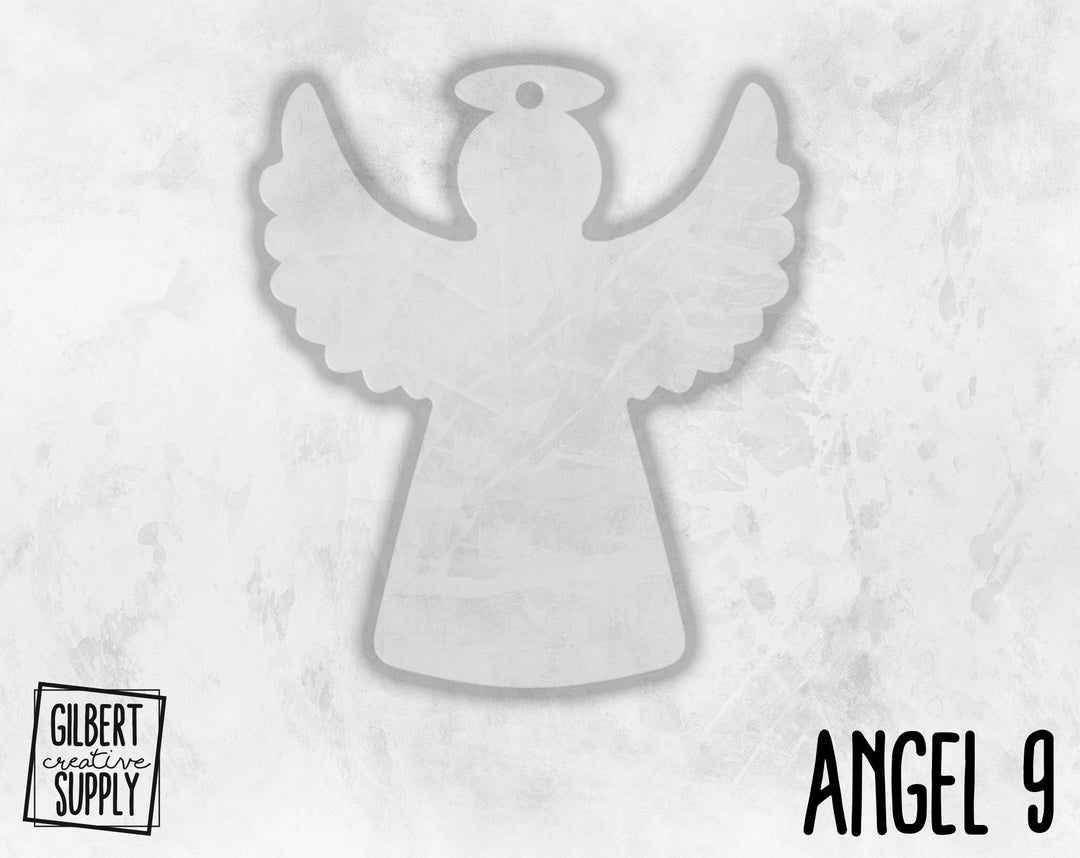 Angel Acrylic Blank Christmas Blank Vinyl Blank Epoxy - Etsy