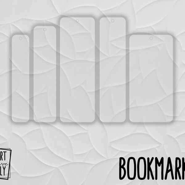 Acrylic Bookmark Blanks - Etsy
