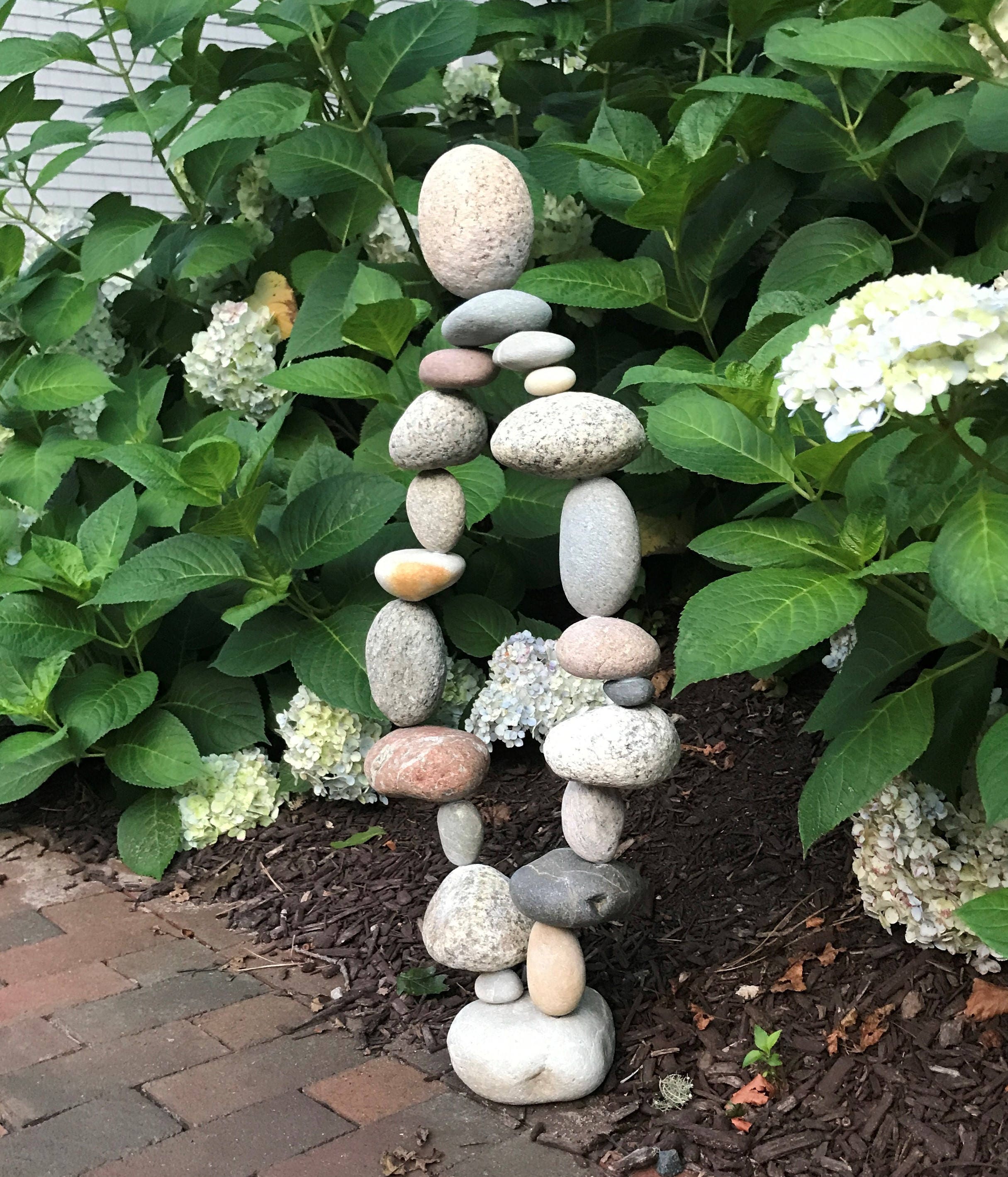 Large Beach Rock Garden Sculpture From Cape Cod (#704) SOLD OUT - Etsy