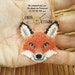 Diagram Brickstitch Beads Miyuki Fox Head/ Brickstitch Pattern Fox Head ...
