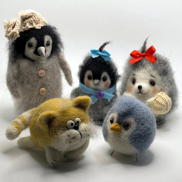 Felted Wool Animal - Etsy