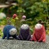Needle Felted Vegetables Felted Beet & Carrot Figurines Cute Smiling ...
