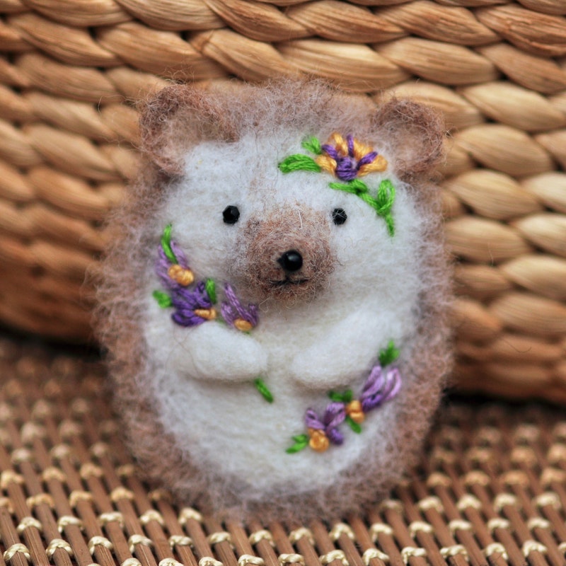 Felt Animal Brooch - Etsy