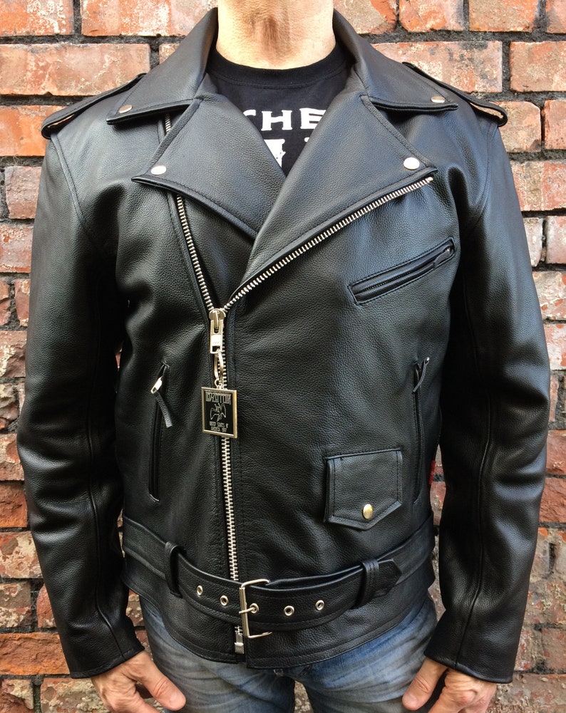 Metalworks Led Zeppelin 'USA 77' Leather Jacket - Etsy