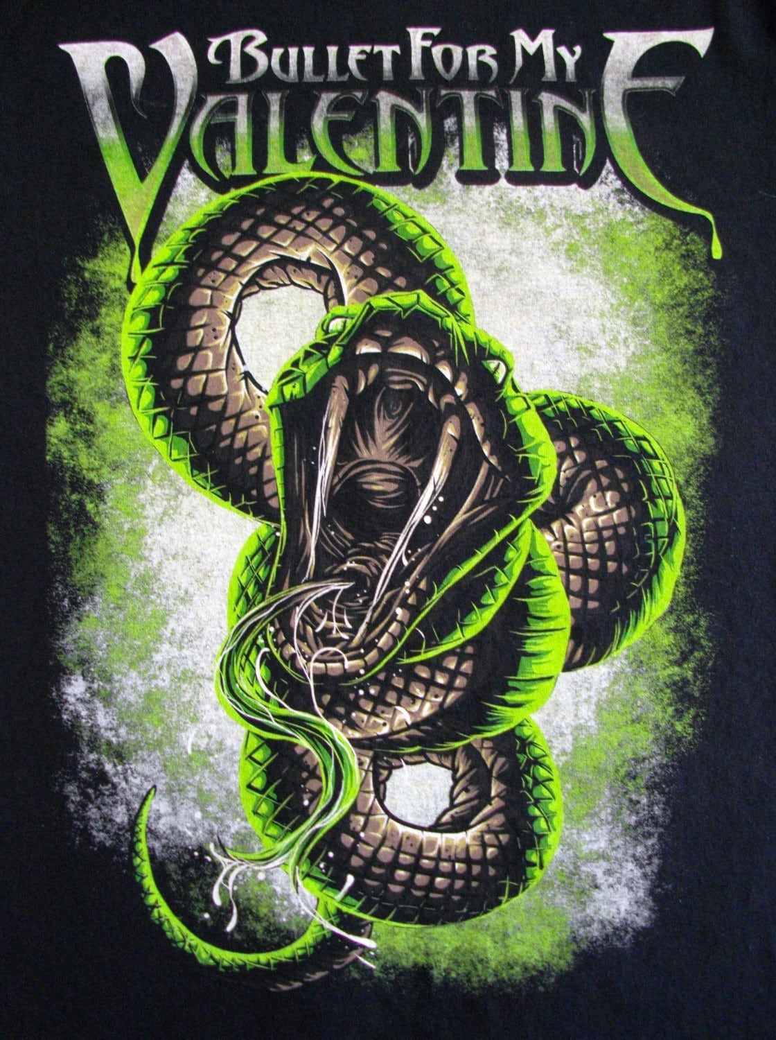 Metalworks Bullet for My Valentine 'venom' Leather - Etsy UK