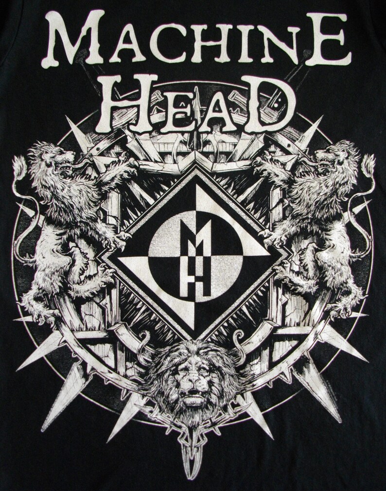 Metalworks Machine Head 'imperium' Leather Jacket - Etsy UK