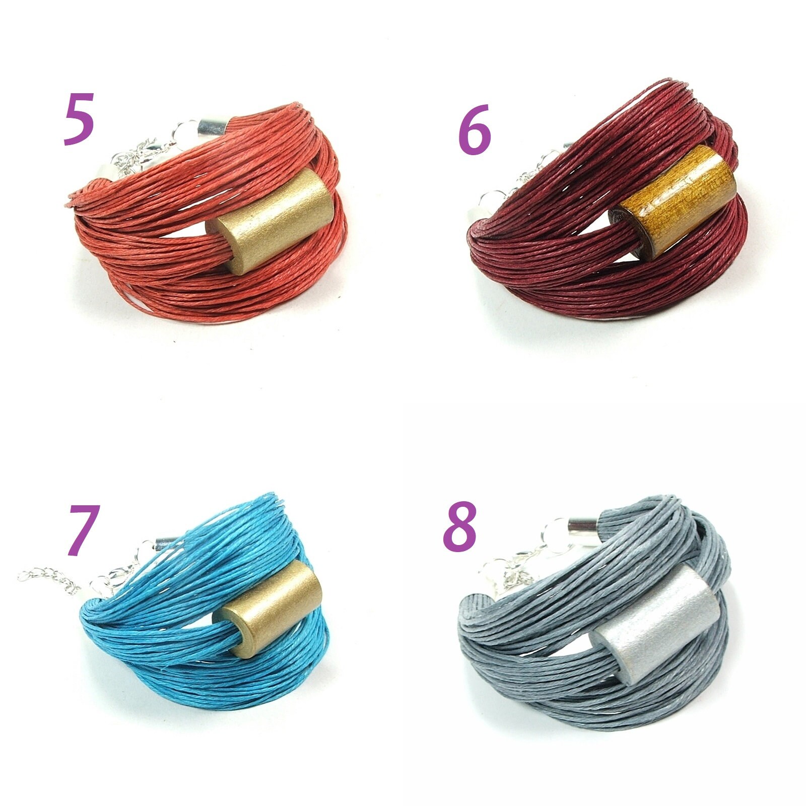 Bohemian Linen Fabric Bracelet Colorful Braided Textile - Etsy New Zealand