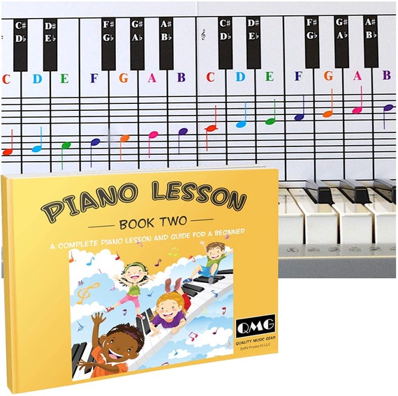 Piano Lessons Book2: A Complete Guide for Beginners key Note | Etsy